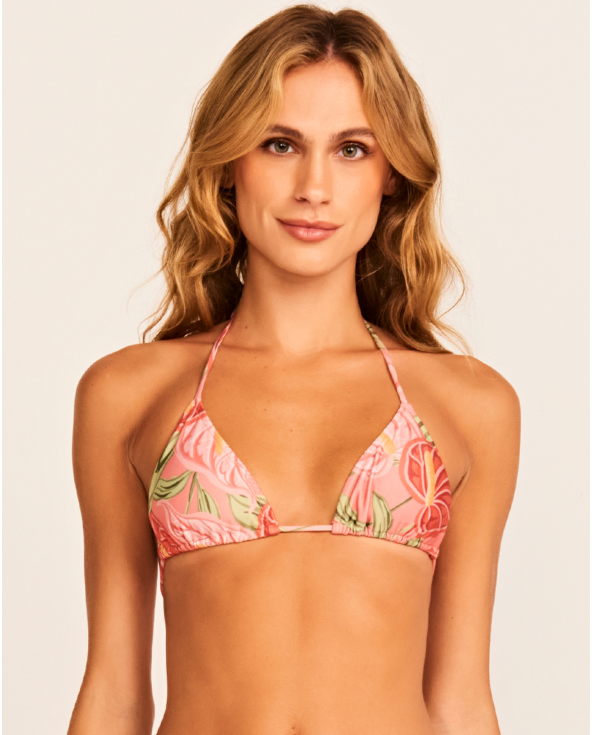 Top Bikini Cortininha Lacinho Anturio