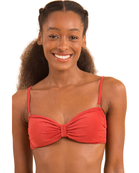 Top Malibu-Chili Bandeau-Duo