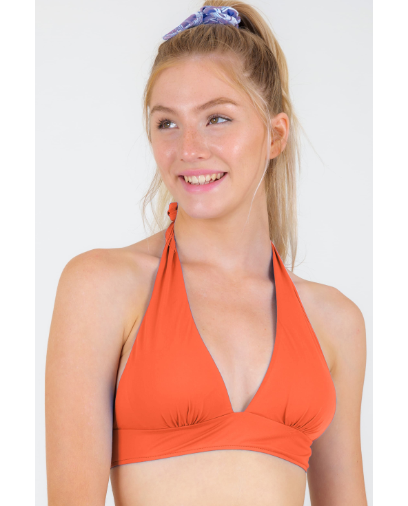 Top Light-Peach Halter-Cos