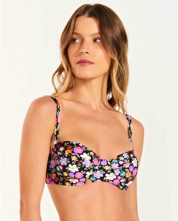 Top Nina Kitty Mini Flores