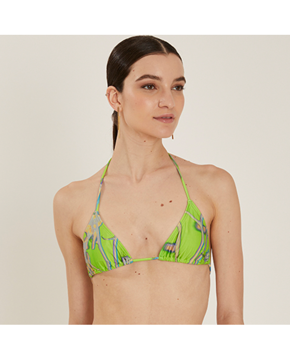 Top Dandelion Halter Bikini