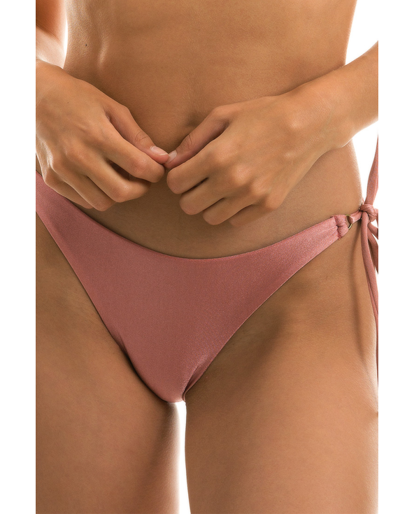 Rosa Schimmernde Bikinihose Mit Accessoire - Bottom Callas Invisible