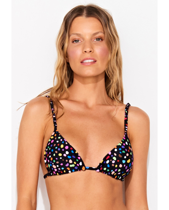 Top Bikini Df Cheetah Rainbow