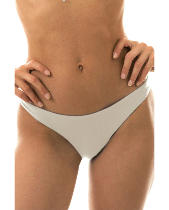 Feste Bikinihose In Gebrochenem Weiß - Bottom Perola Band Comfort