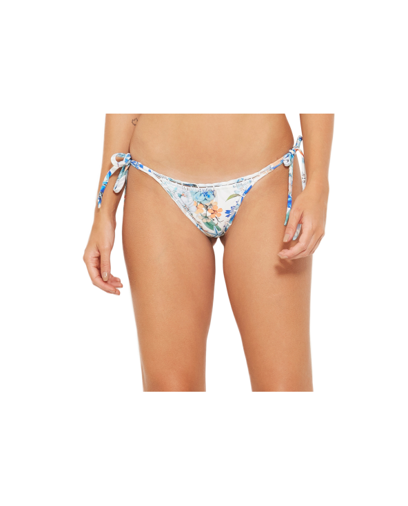 Geblümte Brazilian Bikinihose Mit Steppnaht - Bottom Sol Ostra