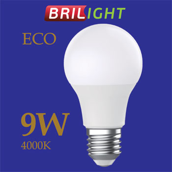 LED SIJALICA A60 9W ECO 4000K 806Lum E27 BRILIGHT