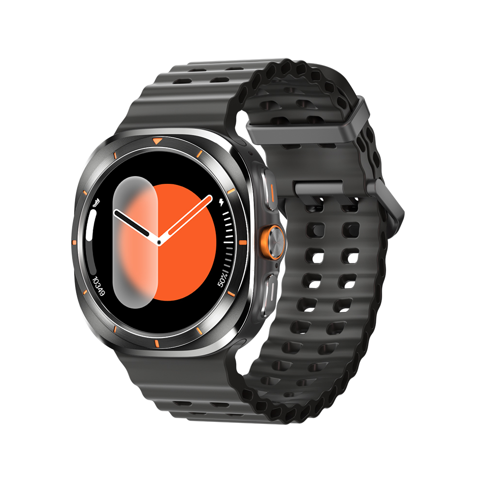 Smart watch W7 Watch Ultra crni (crna silikonska narukvica) (MS)