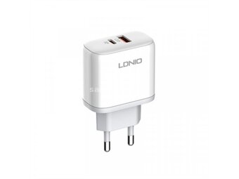 LDNIO A2526C 45W Kućni punjač sa USB-C na USB-C kablom