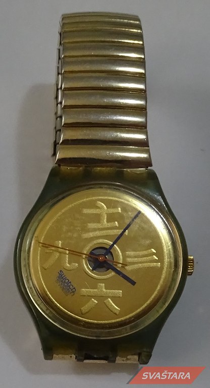 Swatch – Ručni Sat CN-zlatno zelen