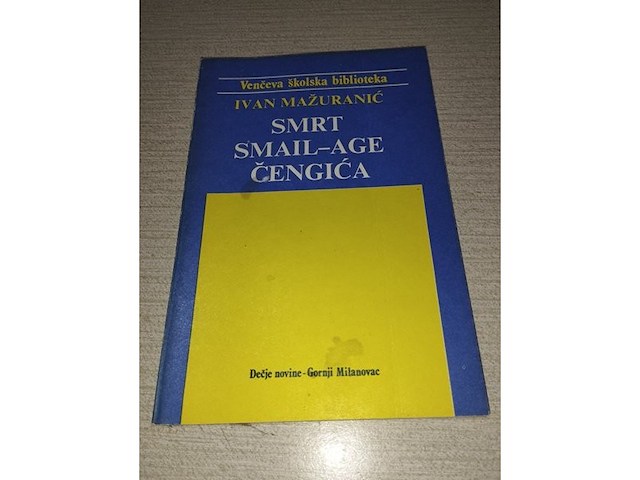 Smrt Smail-Age Cengica Ivan Mazuranic