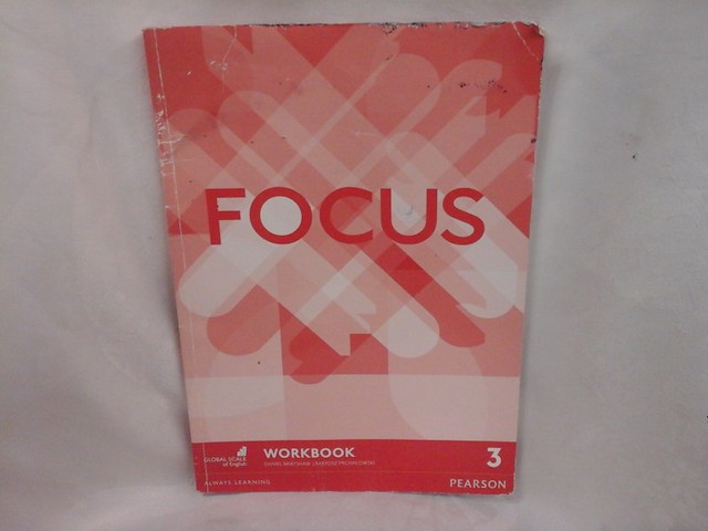 Focus 3 Pearson Sue Kay Daniel radna sveska engleski