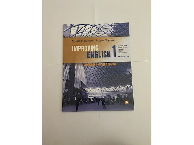 Improving english 1 workbook, Zavod za udžbenike