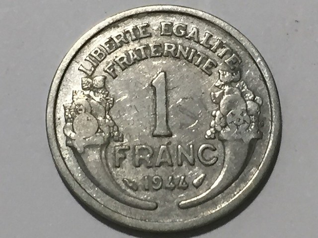 1 FRANC 1944 Francuska