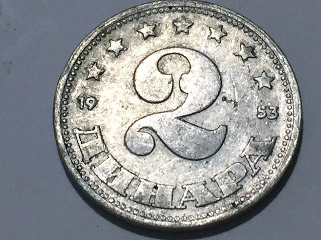 2 DINARA 1953