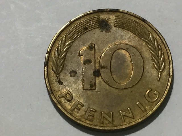 10 PFENNIG 1978