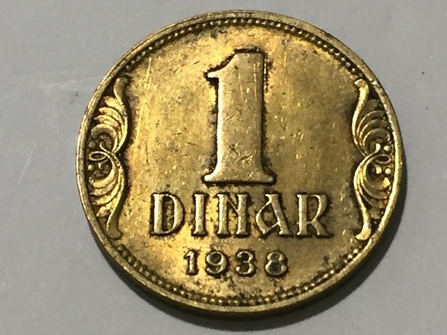 1 DINAR 1938