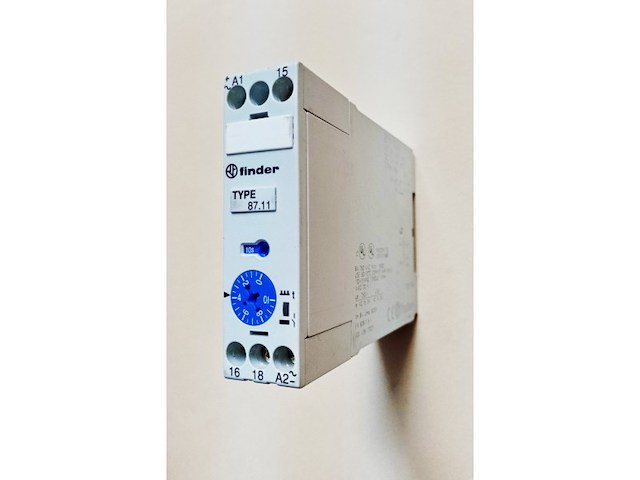 Vremenski relej Finder AC 24-240V, DC 24-48V 0,05s-60h