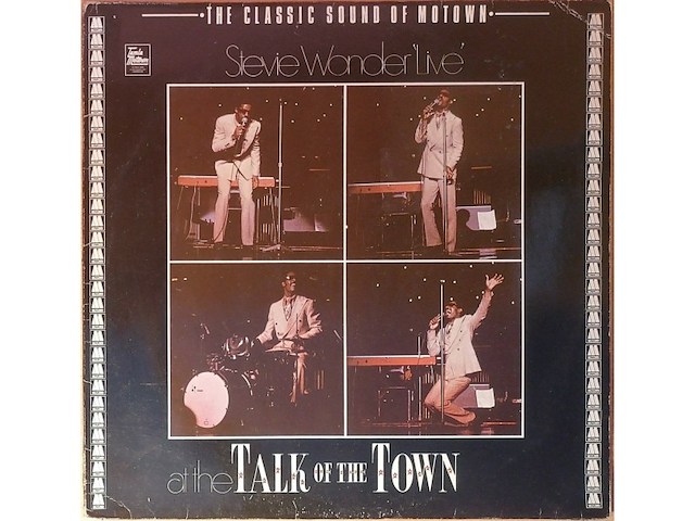 LP STEVIE WONDER - Live At The Talk Of Town (1985) VG+