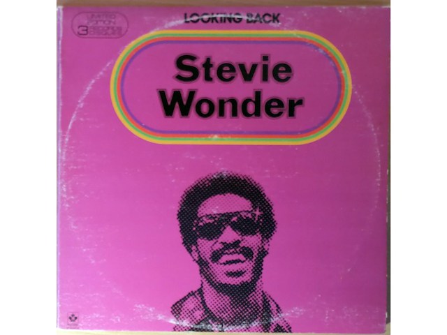 3LP STEVIE WONDER - Looking Back (1977) Canada, MINT