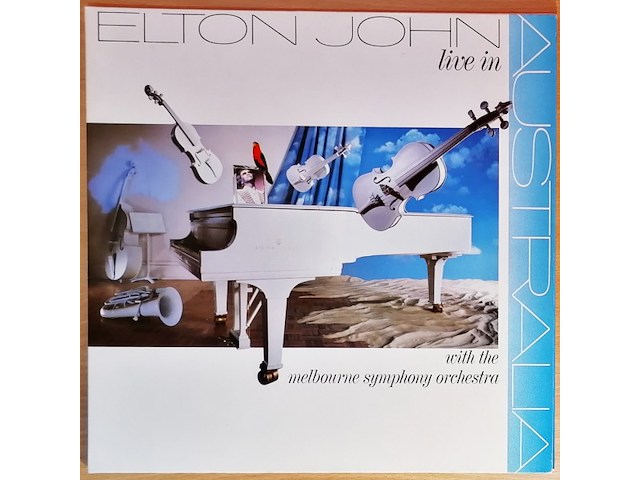 2LP ELTON JOHN - Live In Australia (1987) EU, PERFEKTNA