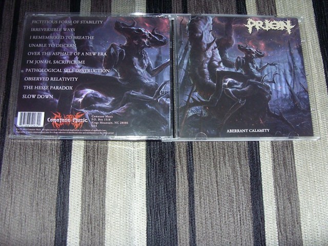 Prion – Aberrant Calamity CD Comatose USA 2019.