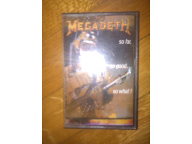 Megadeth - So far, so good...So what! - ORIGINAL CASS