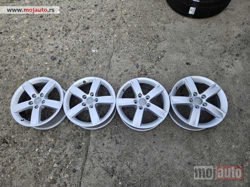 AluFelne 16Coli 5x112 Audi Volkswagen Originalne kao nove