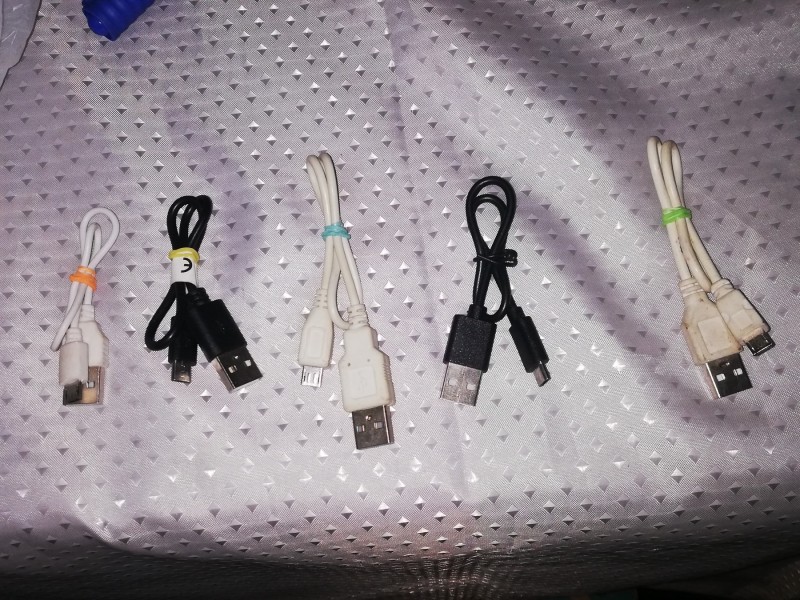 SET 5.kom. USB kablovi kratki - iz Nemacke