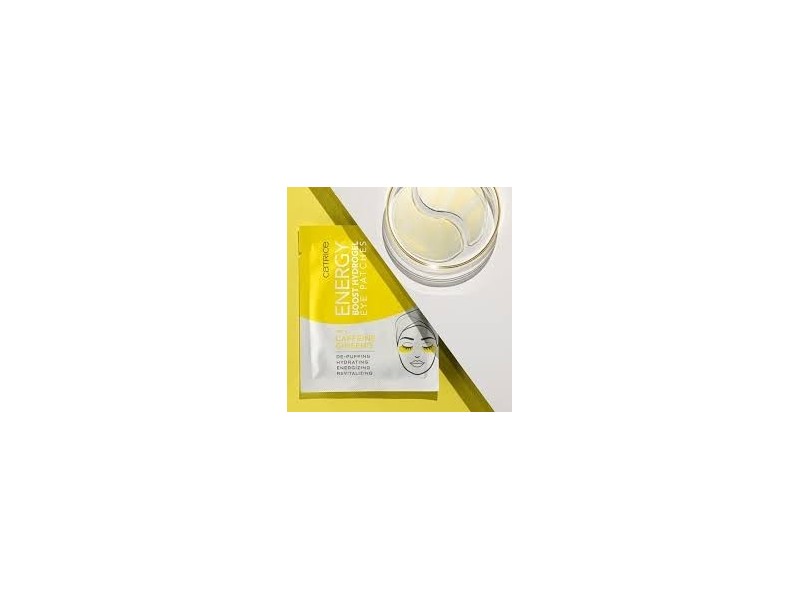 CATRICE ENERGY BOOST HYDROGEL EYE PATCHES