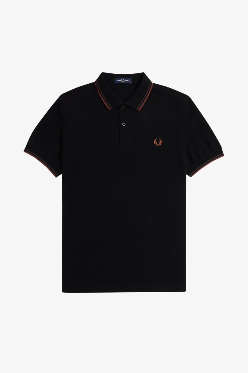 FRED PERRY POLO MAJICA BLKCRBW