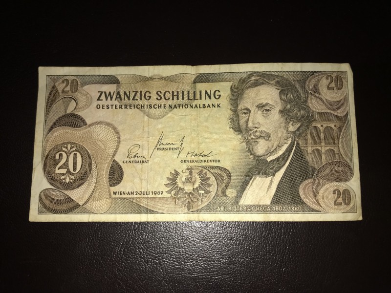 AUSTRIJA 20 ŠILINGA.