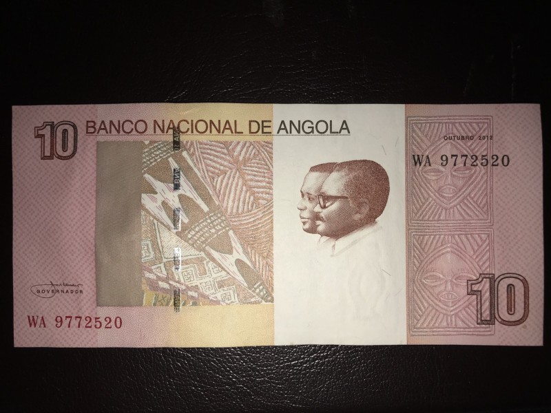 ANGOLA 10 KWANZAS.