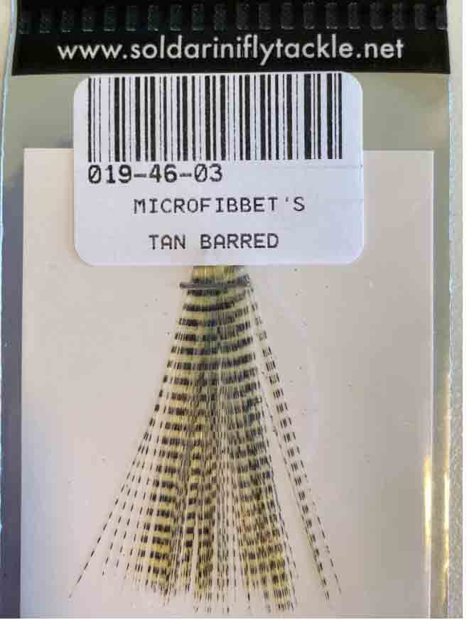 SOLDARINI FLY TACKLE MICROFIBBETS 03 TAN BARRED