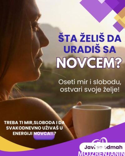 Dopusti da te ispuni ENERGIJA NOVCA!