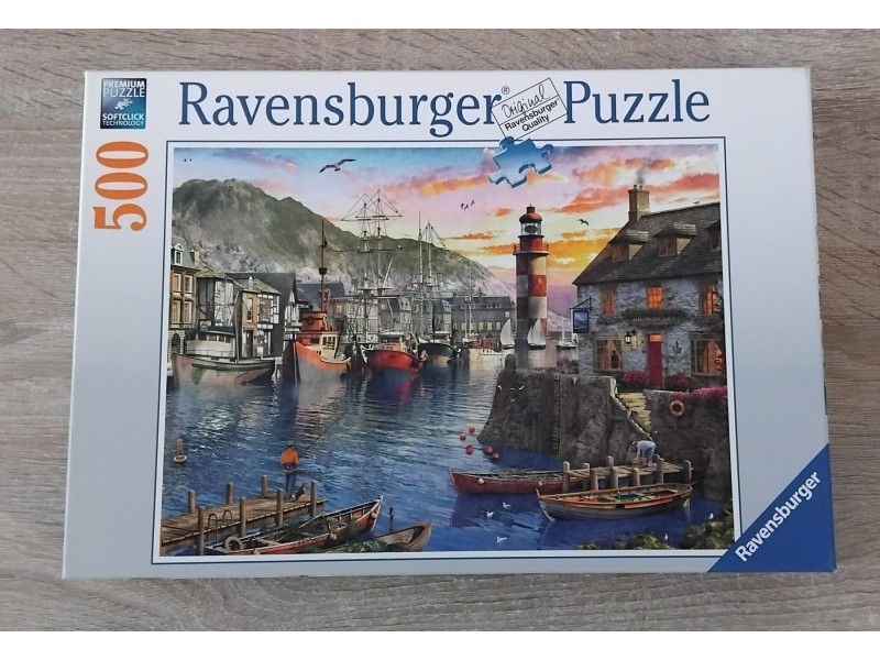 Ravensburger Sunrise at The Port Jigsaw Puzzle (500 Pie