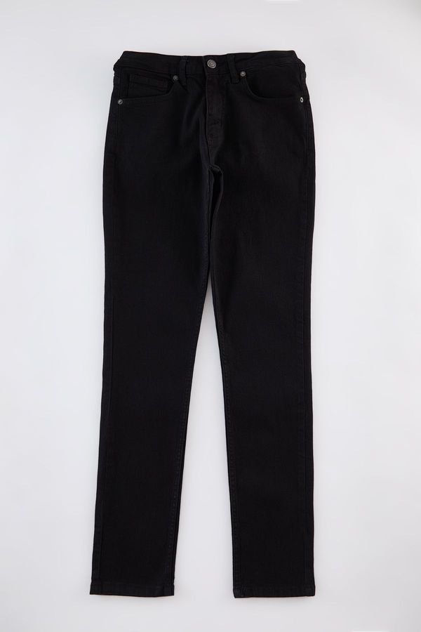 TRENDYOL MEN'S BLACK SKINNY FIT DENIM JEANS PANTS JEANS