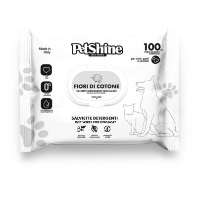 PetShine Vlažne Maramice Fiori di Cotone 100kom