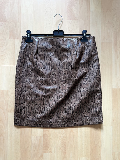 Zara snakeprint suknja