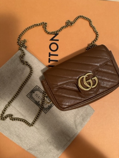 Gucci super mini marmont bag