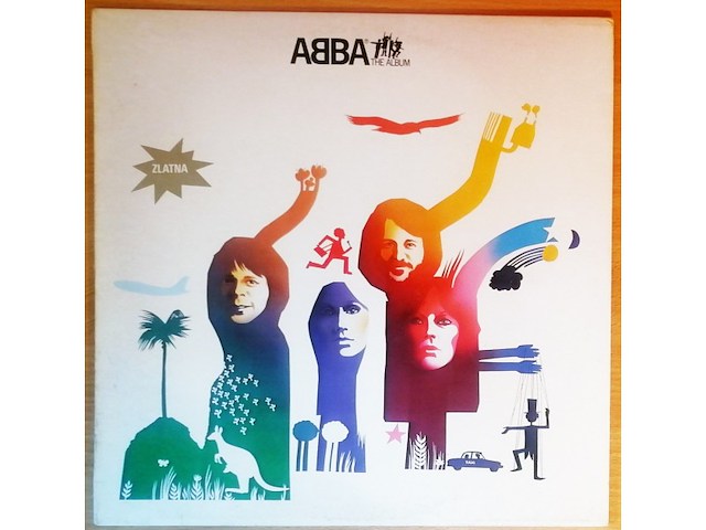 LP ABBA - The Album (1978) zlatna, ODLIČNA !!!