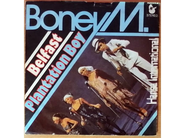 SP BONEY M - Belfast / Plantation Boy (1978) VG/VG+