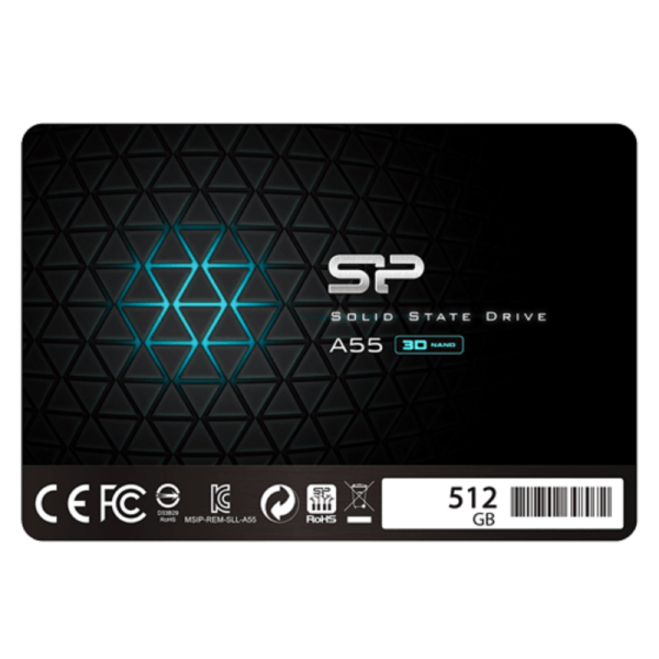 SSD 2.5 SATA 512GB SiliconPower SP512GBSS3A55S25 560530 MBs