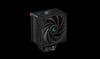 DeepCool AK500S DIGITAL, CPU cooler with status display and ARGB LED strips, noise up to 28db, 1x120mm fan