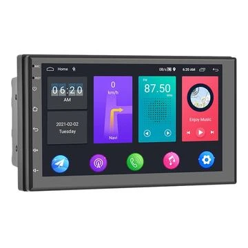 ANDROID 11 CAR STEREO W. GPS NAVIGATION R-730 - 16GB - 7"