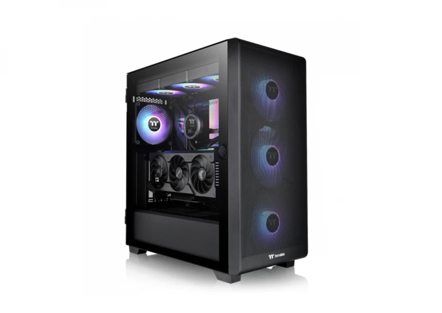 Kuciste Thermaltake S250 TG ARGB Black, CA-1Y6-00M1WN-00