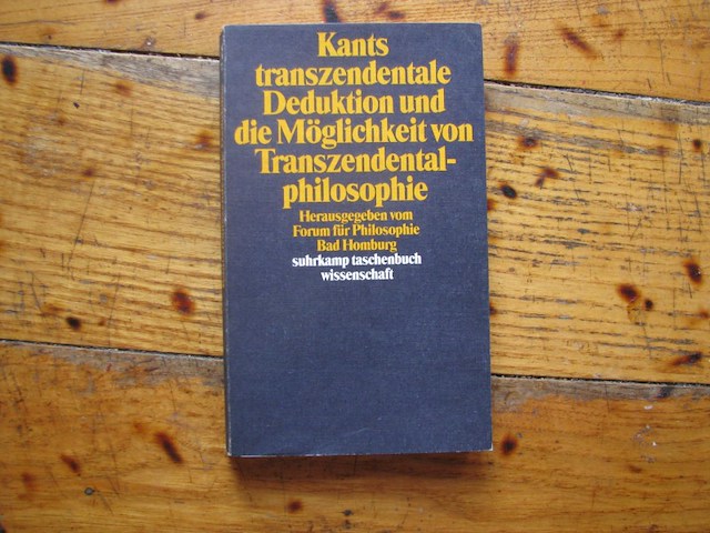 KANTS TRANSZENDENTALE DEDUKTION UND DIE MOGLICHKEIT VON