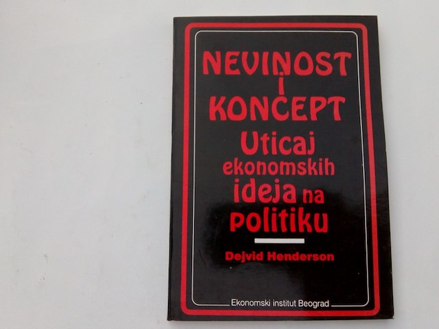 Nevinost i koncept, D.Henderson, EI bg