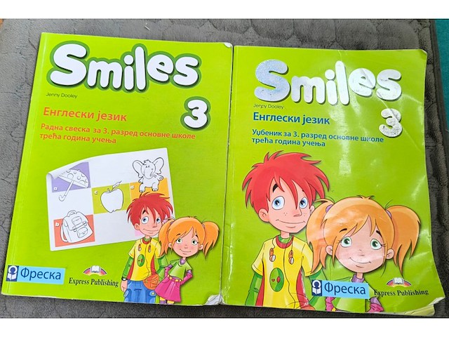 Smiles 3, engleski za 3. razred, komplet