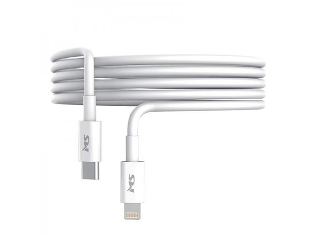 KABL MS USB-C -&;gt;LIGHTNING, 2m, beli