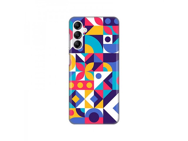 Maskica Silikonska Print Skin za Samsung A145R/A146B Galaxy A14 4G/5G Colorful Mosaic